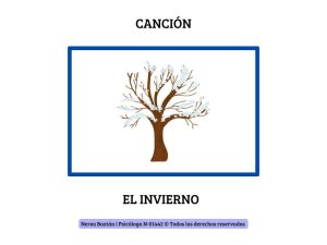 🎵 Canción del Invierno con Pictogramas Letra y Descarga