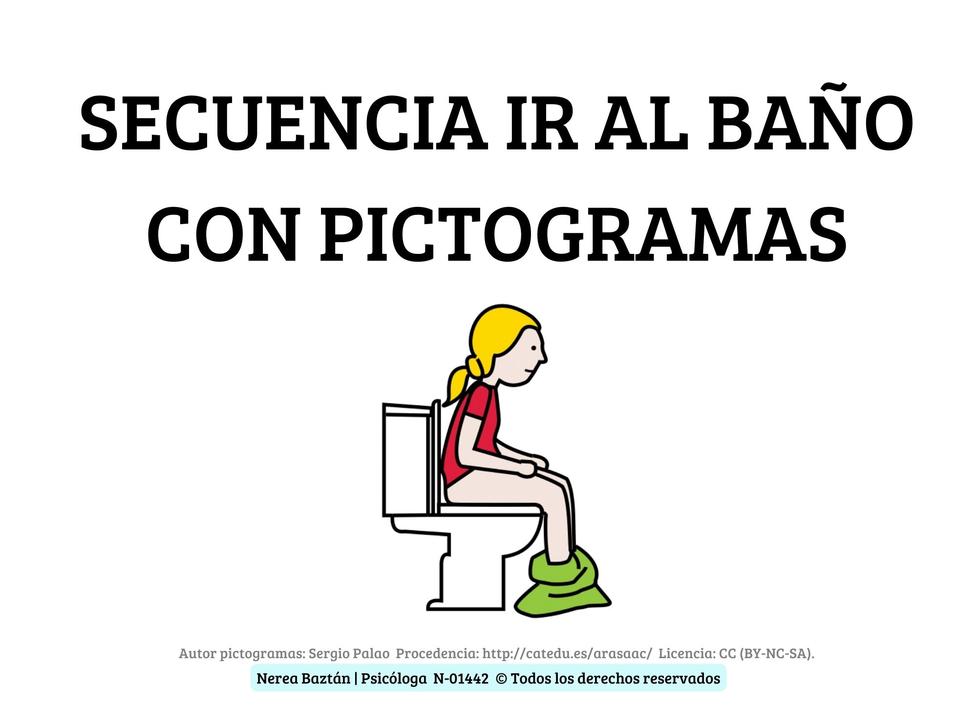 Secuencia para ir al baño con pictogramas | Nerea Baztán